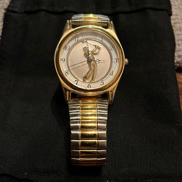 Fossati | Accessories | Fossati Mens 3d Golf Watch With Two Tone ...